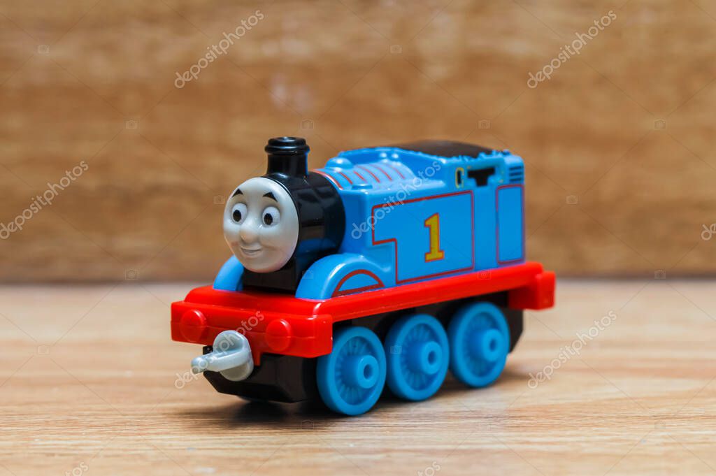 Thomas the Tank Engine toy, based on children's books by the Reverend ...