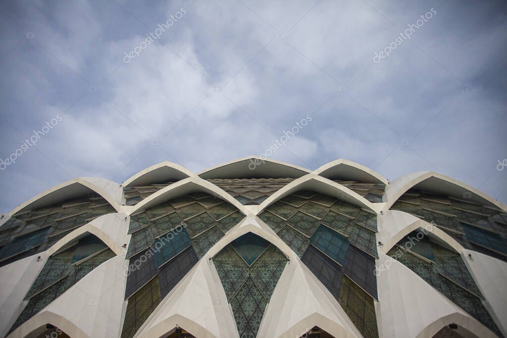 Al Jabbar great mosque of West Java, a brand new mosque, one of the ...