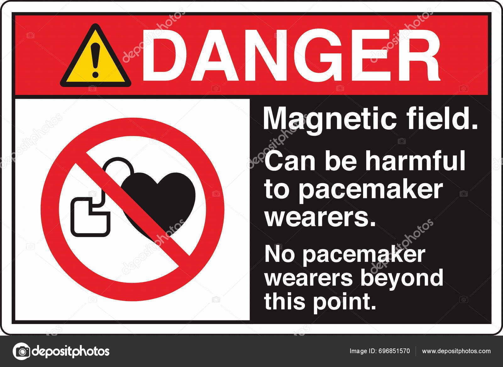 Ansi Z535 Safety Sign Marking Label Symbol Pictogram Standards Danger ...