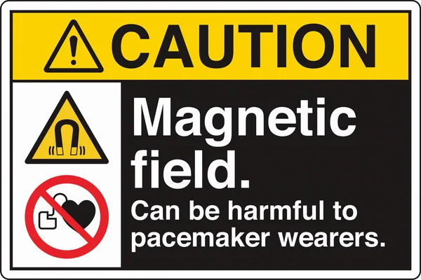 Osha Safety Sign Marking Label Pictogram Standards Warning Pacemaker ...