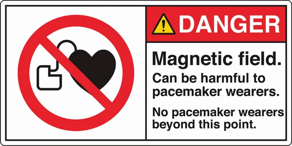 Osha Safety Sign Marking Label Pictogram Standards Warning Pacemaker ...