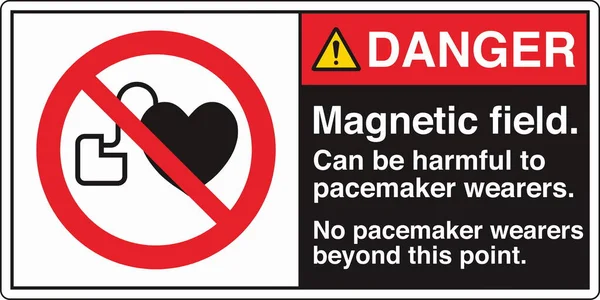 Osha Safety Sign Marking Label Pictogram Standards Warning Pacemaker ...