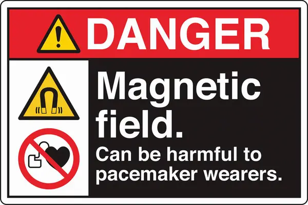 Osha Safety Sign Marking Label Pictogram Standards Warning Pacemaker ...