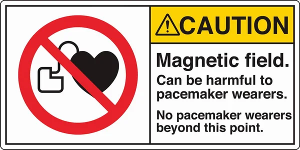 Osha Safety Sign Marking Label Pictogram Standards Warning Pacemaker ...