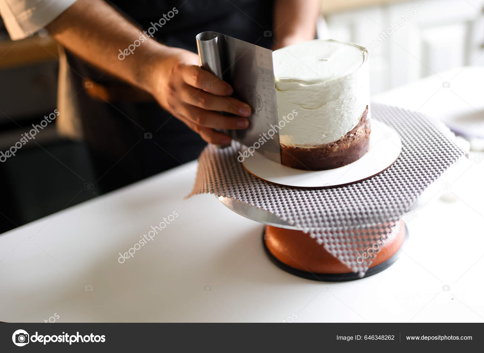 Process Of Making Cake