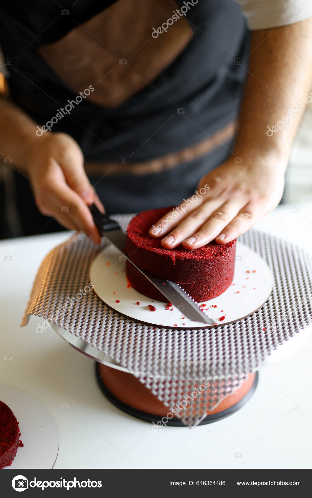 Process Of Making Cake