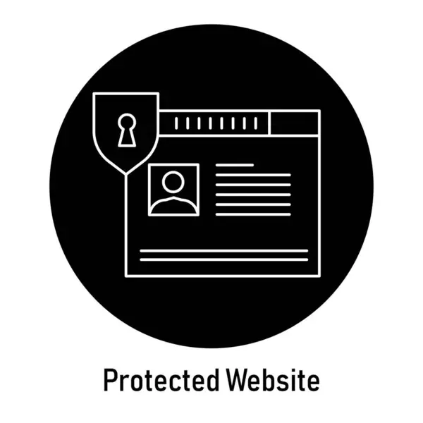 100,000 Protected website Vector Images | Depositphotos