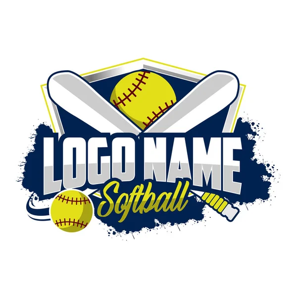 Softball League Logo