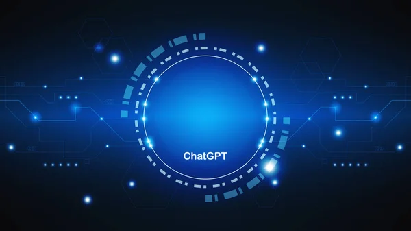 Chatgpt Artificial Intelligence Technology Hitech Concept Chat Gpt Smart Bot Stock Vector Image ...