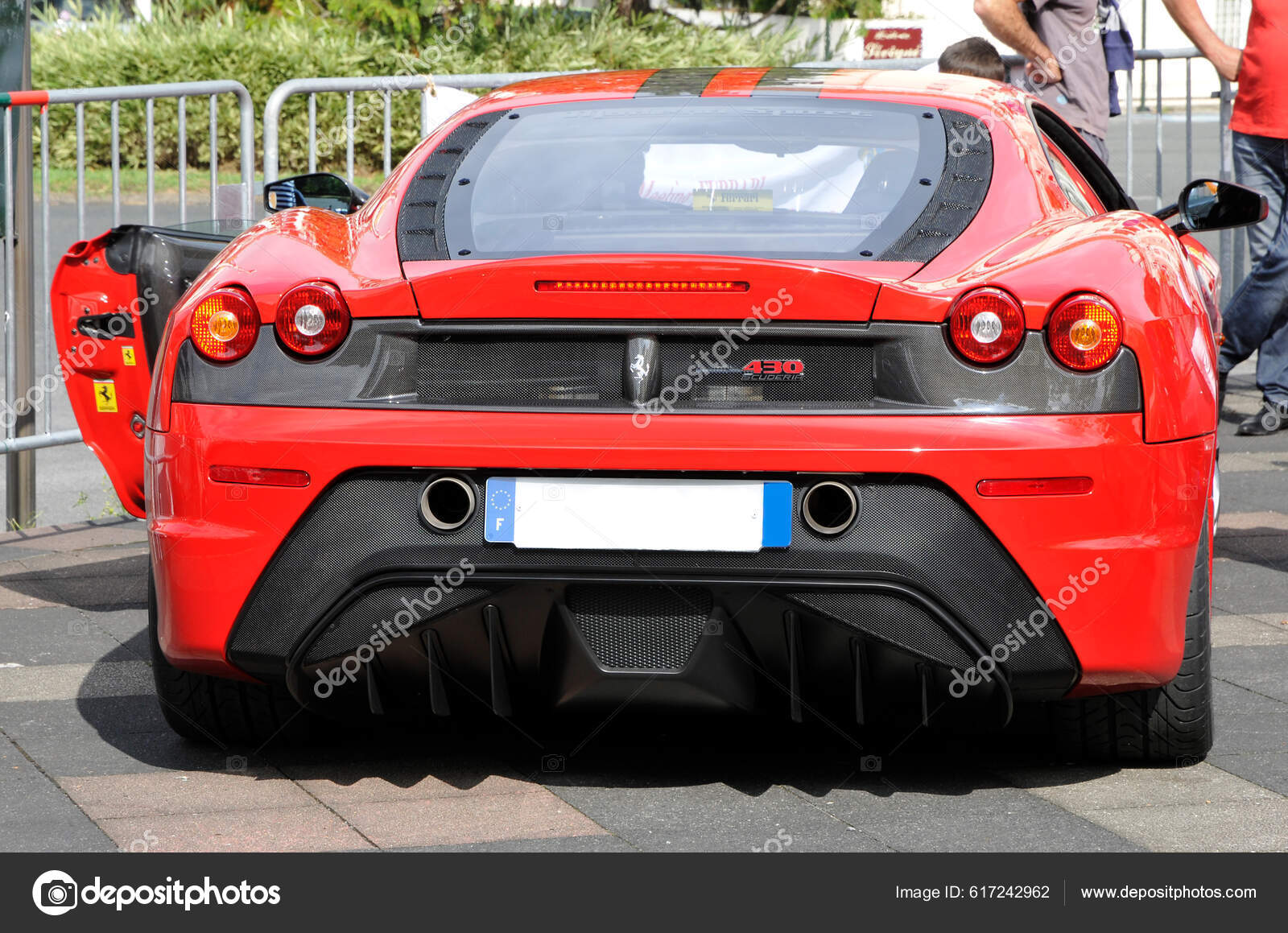 Back View F430 Scuderia Ferrari — Stock Photo © YAY_Images #617242962
