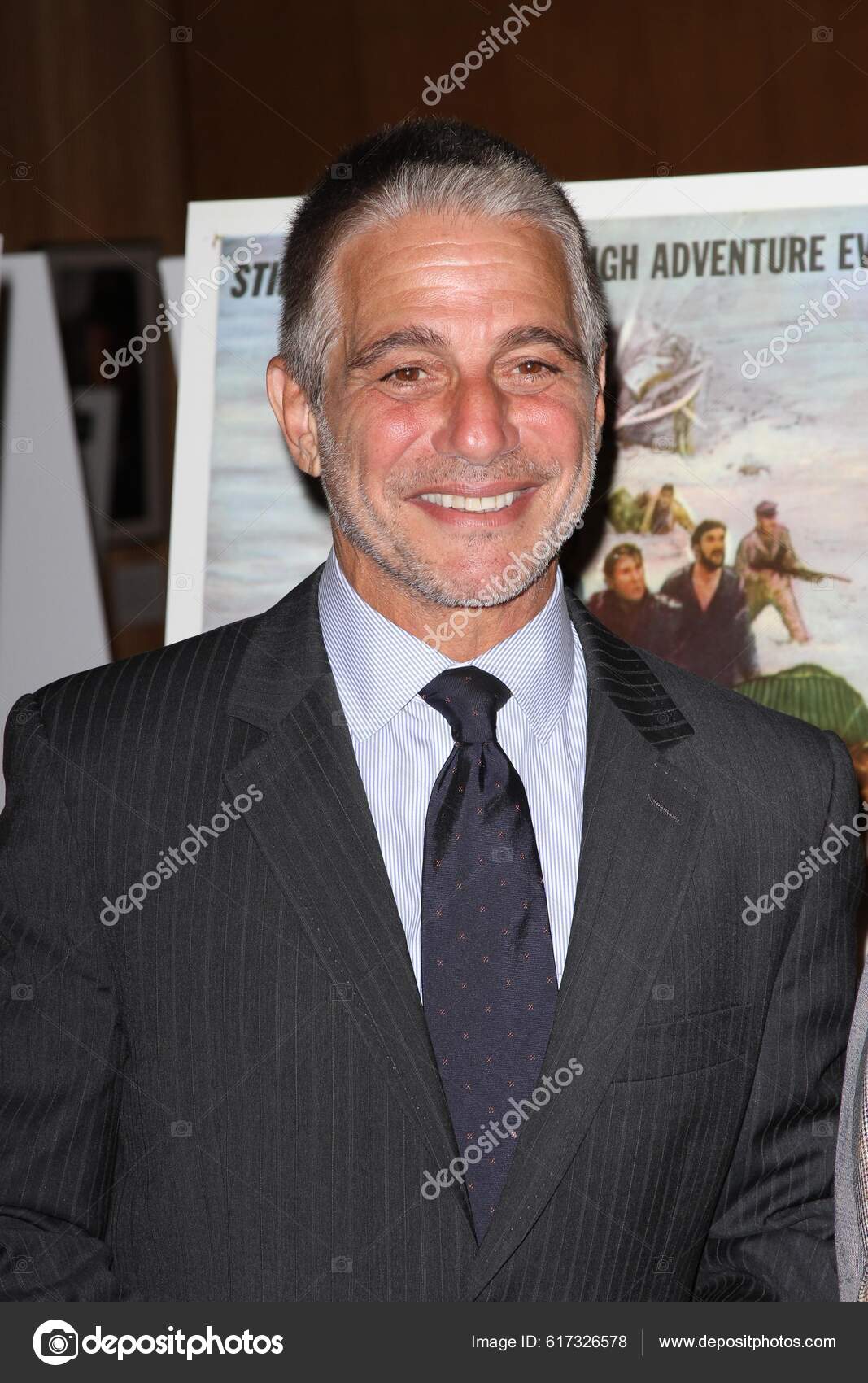 Man First Day Issue Ceremony Gregory Peck Forever Stamp — Stock ...