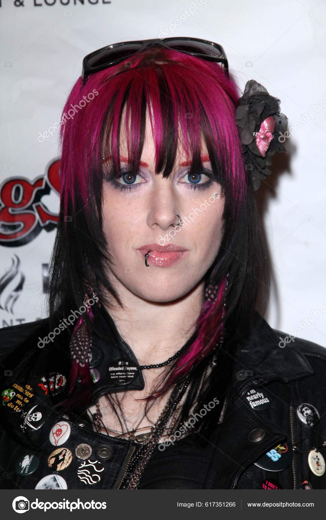 Constance Hall Monster Man Season Red Carpet Wrap Party Rolling – Stock ...