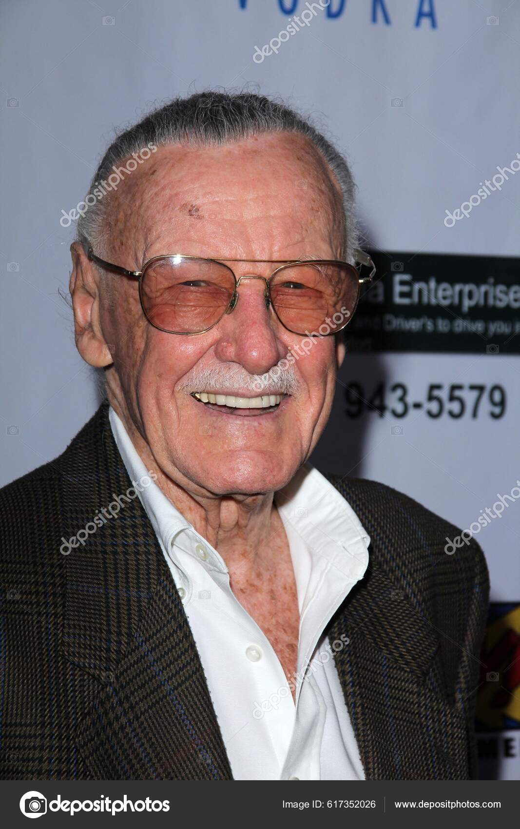 Stan Lee Great Power Stan Lee Story Premiere Ipic Theaters — Stock ...