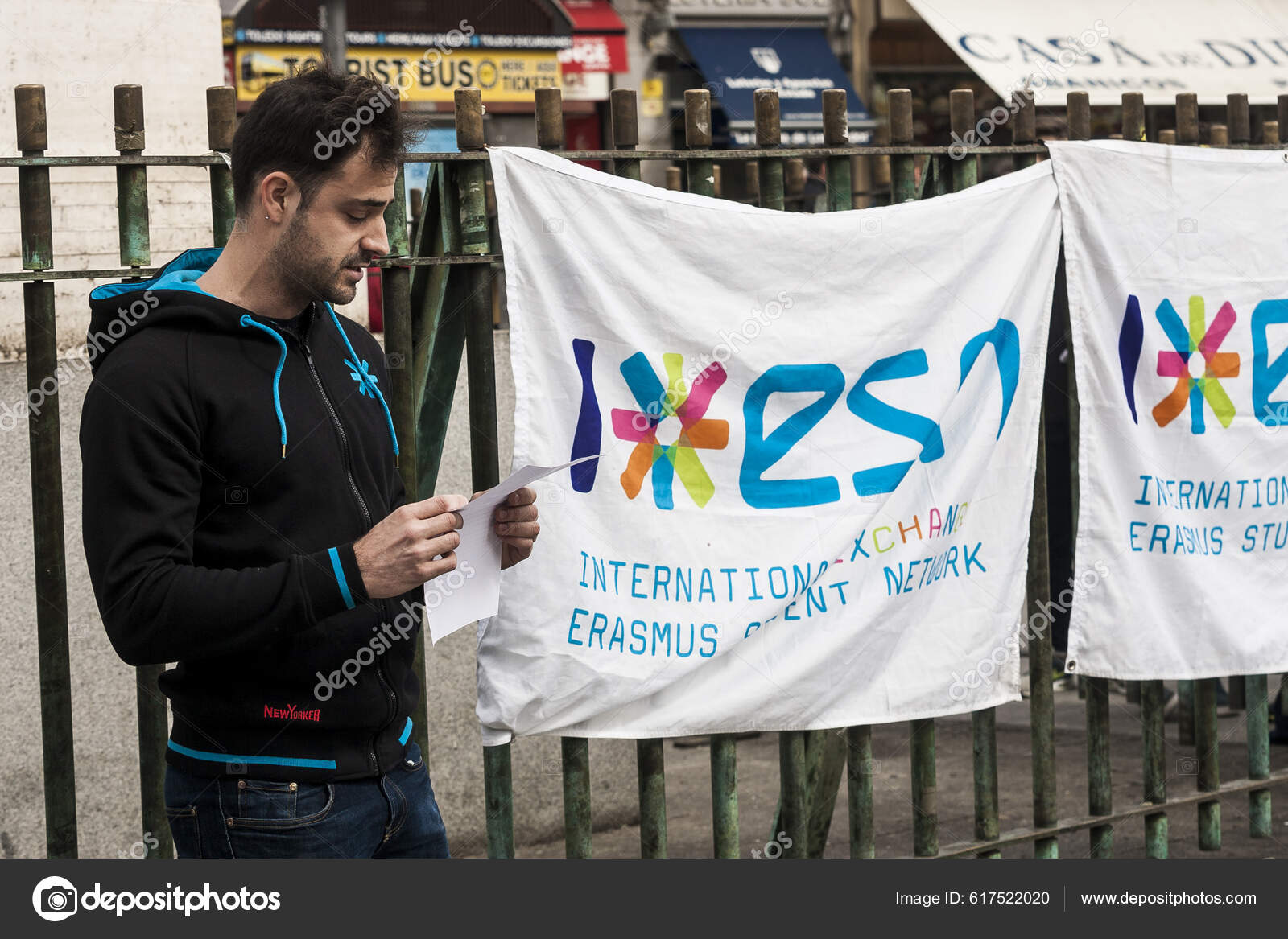 Spain Madrid Madrid Erasmus Students Residents Capital City Gather ...