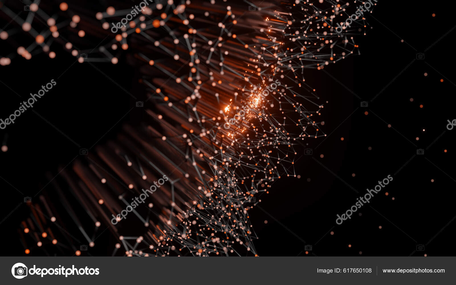 Abstract Globe Particles Plexus Structure Stock Photo by ©YAY_Images ...