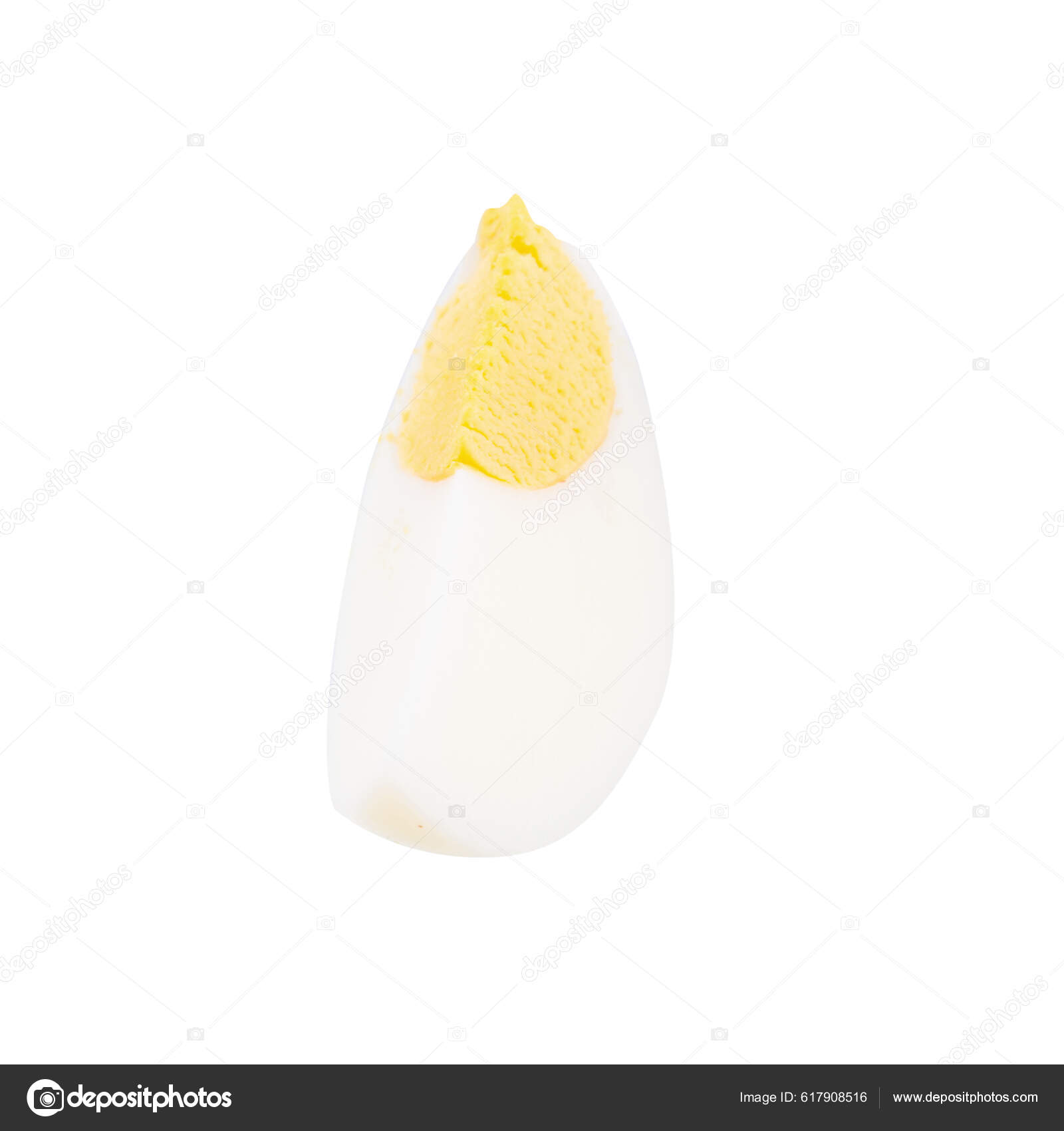 Boiled Egg Split White Background — Stock Photo © YAY_Images #617908516