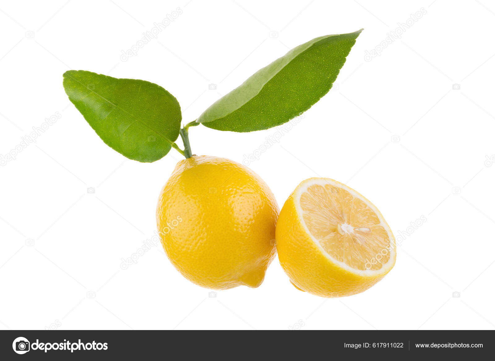 Yellow Lemon Isolated White Background — Stock Photo © YAY_Images ...