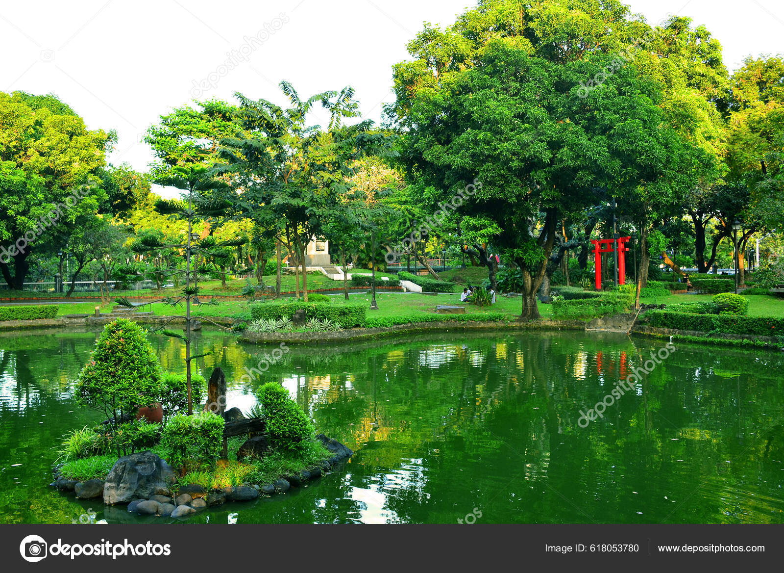 Japanese Garden At Rizal