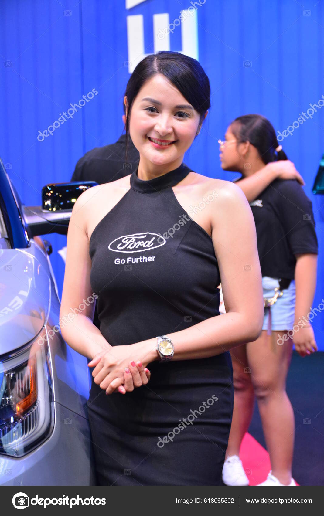 Ford Female Model Manila International Auto Show Pasay – Stock ...