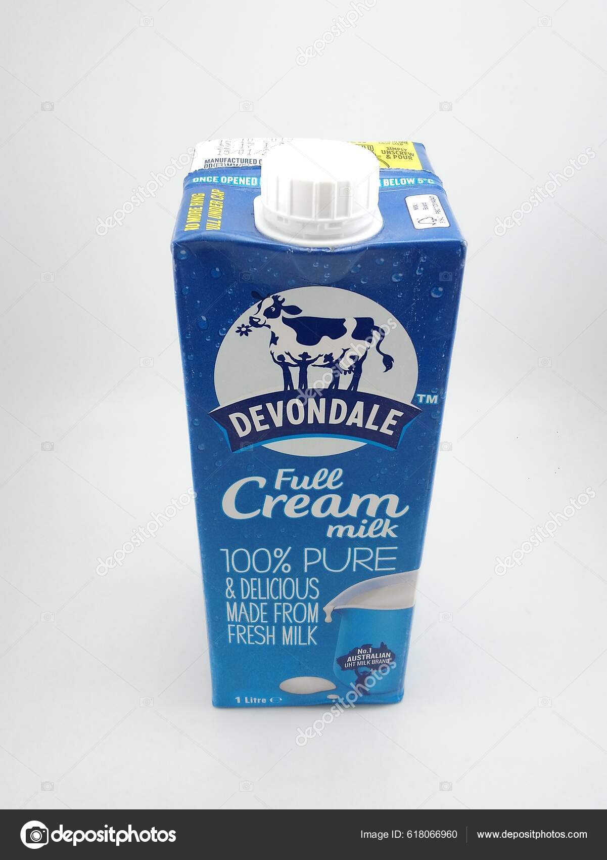 Devondale Full Cream Fresh Milk Carton Philippines – Stock Editorial ...