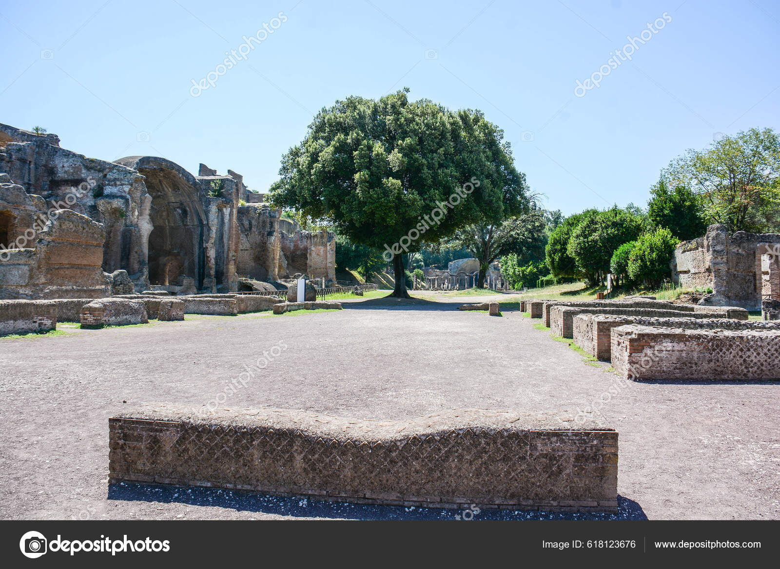 Roman Archeology Beautiful Ancient Ruins — Stock Photo © YAY_Images ...