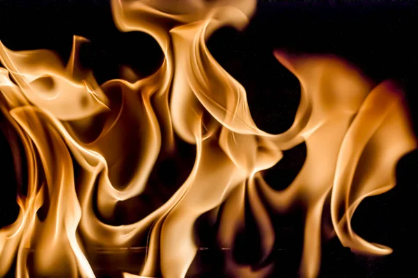 Red fire flames as nature element and abstract background - Stock Image ...