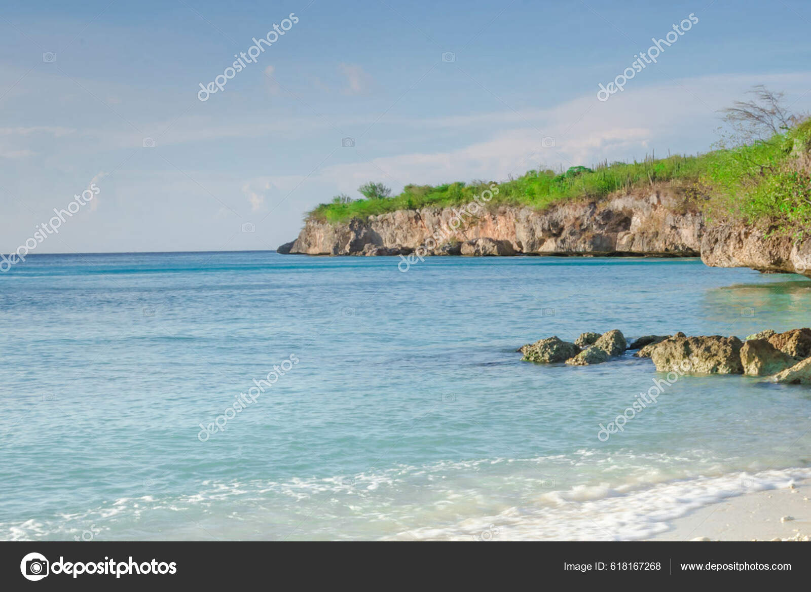 Beautiful Nature Seascape Curacao — Stock Photo © YAY_Images #618167268