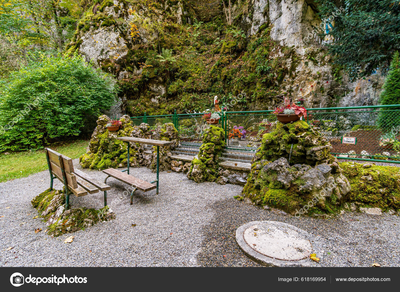 Holy Way Cross Lourdes Grotto Pilgrimage Site Chapel Liebfrauental ...