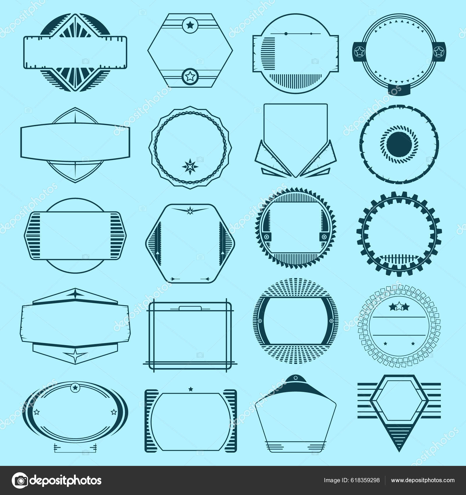 Set Retro Film Frame — Stock Photo © YAY_Images #618359298