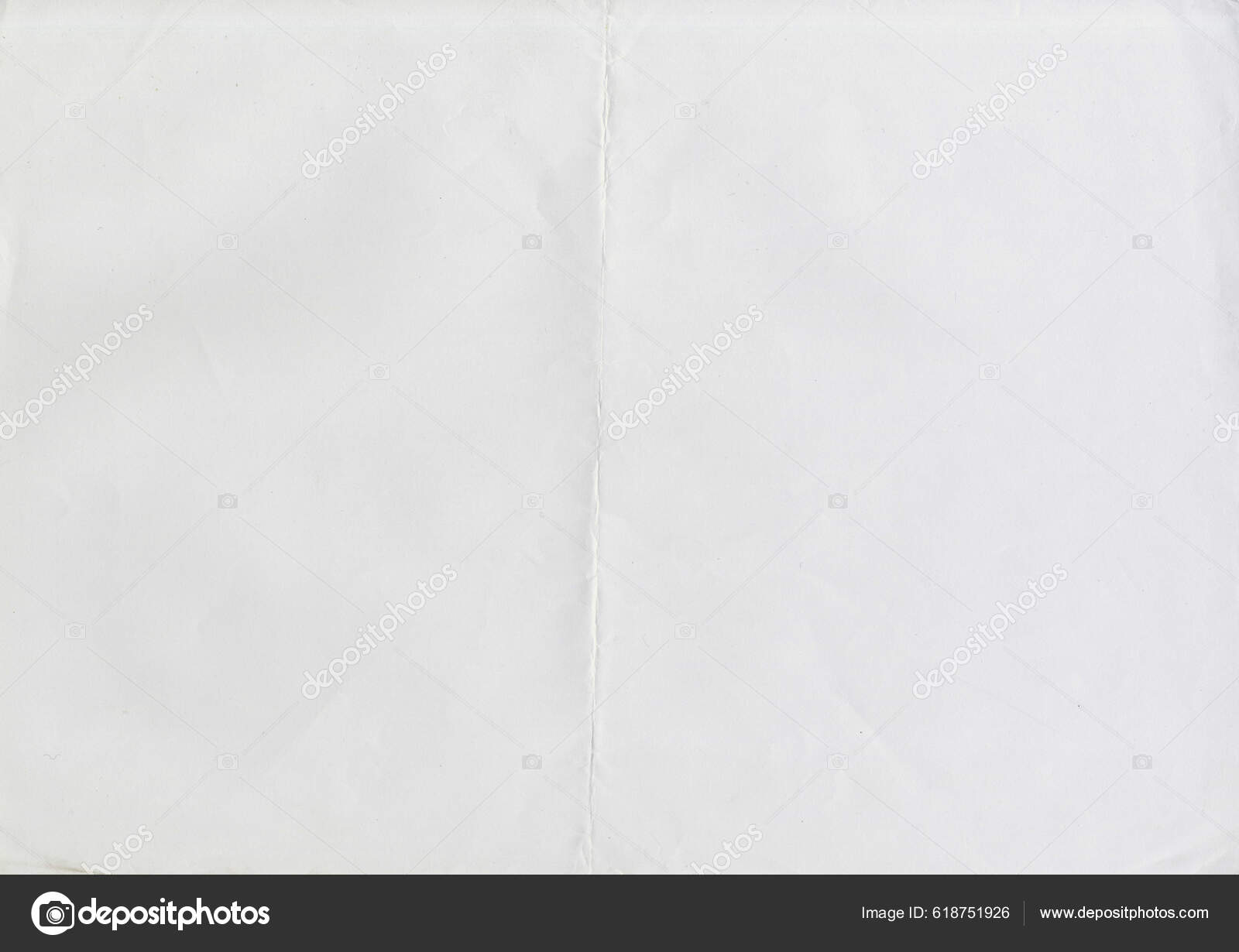 High Resolution Large Image White Paper Texture Background Scan Folded ...