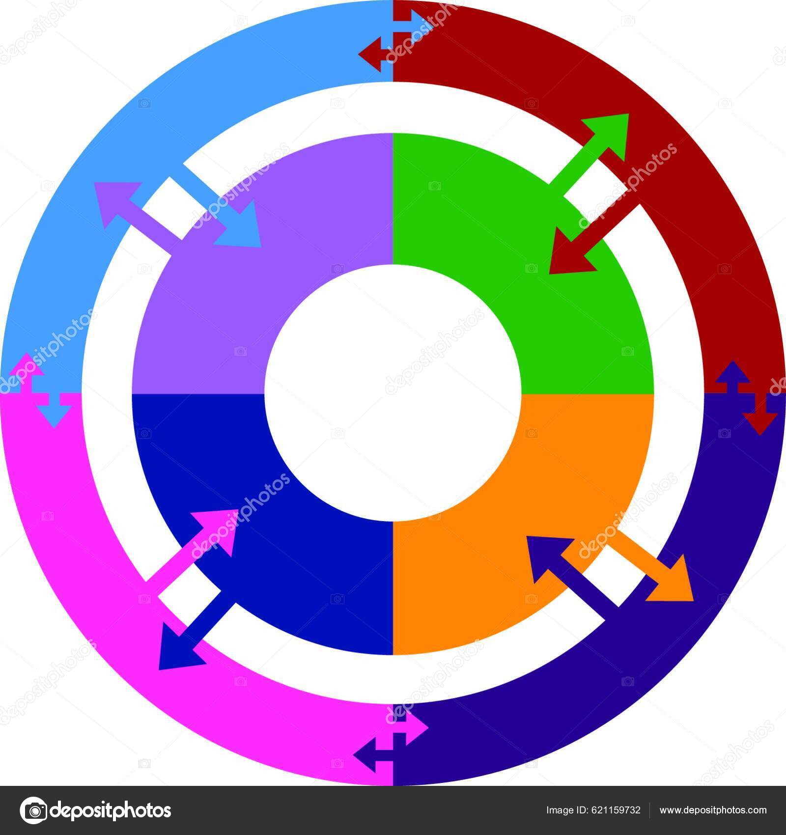 Abstract Color Vector Diagram Infographic Stock Vector by ©YAY_Images ...
