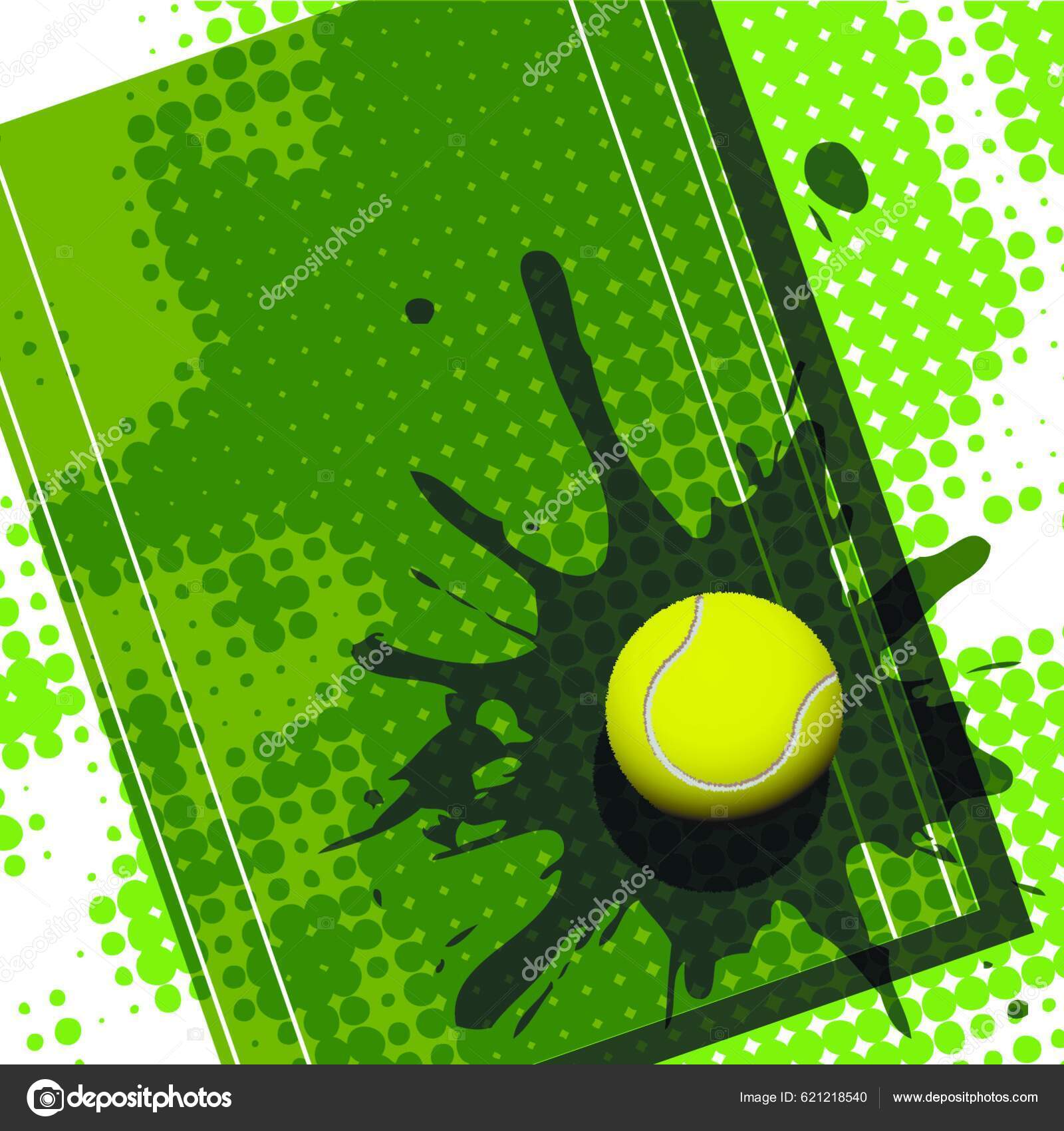 Tennis Graphic Vector Illustration Stock Vector by ©YAY_Images 621218540