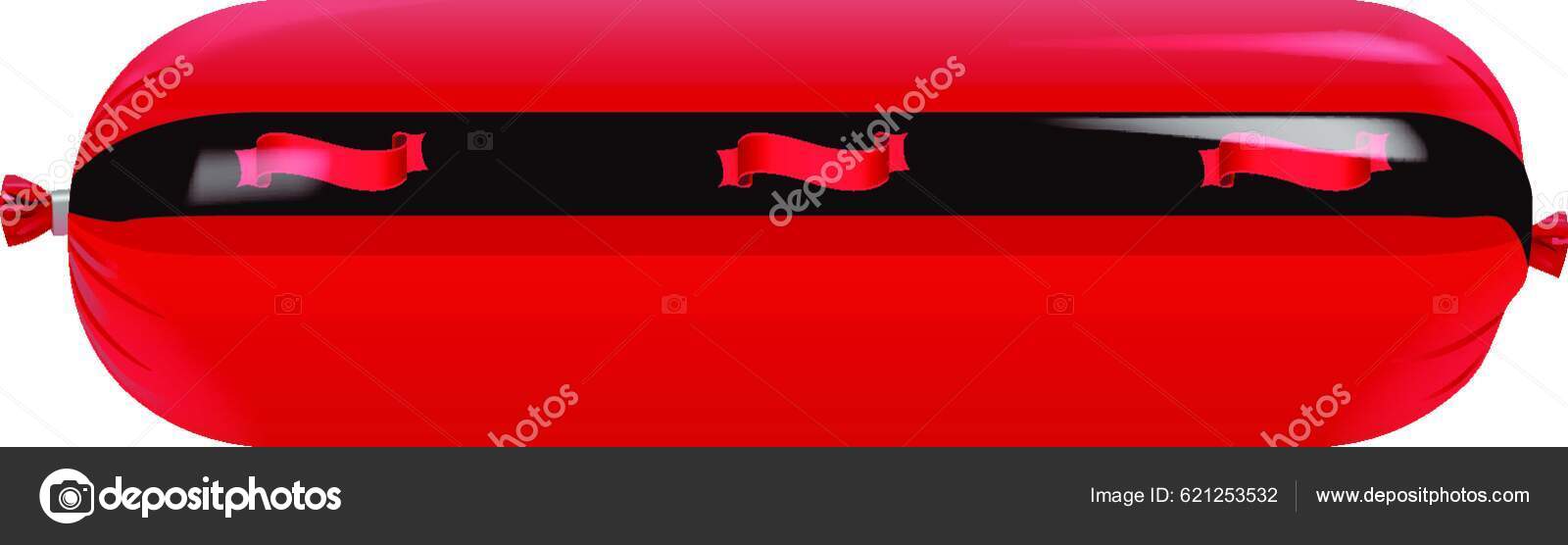 Salami Colorful Vector Illustration Stock Vector by ©YAY_Images 621253532