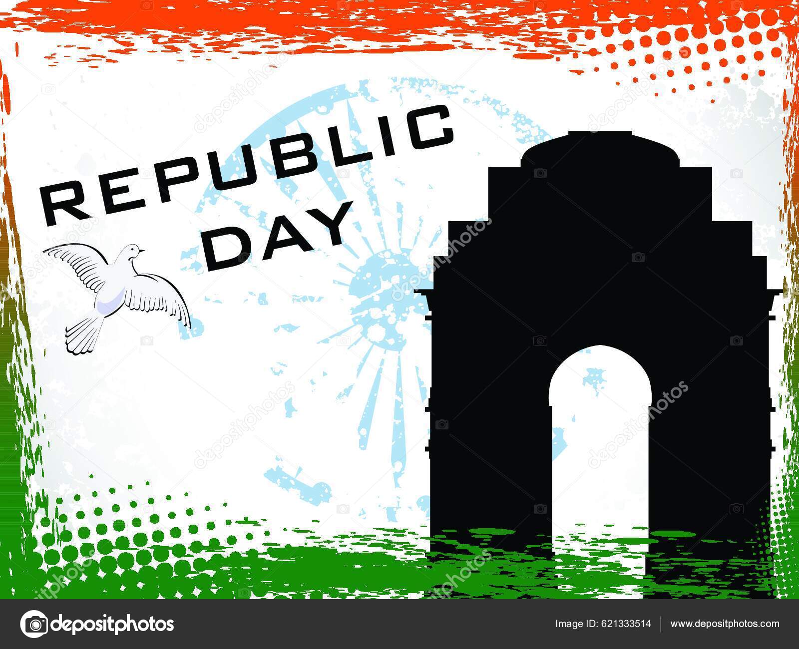 Vector Illustration Republic Day Stock Vector by ©YAY_Images 621333514