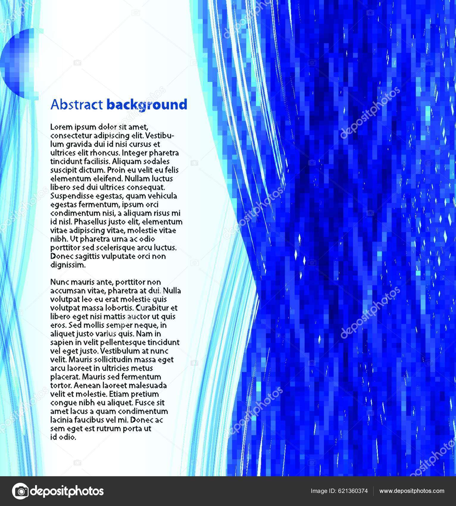 Blue Abstract Business Background Stock Vector by ©YAY_Images 621360374