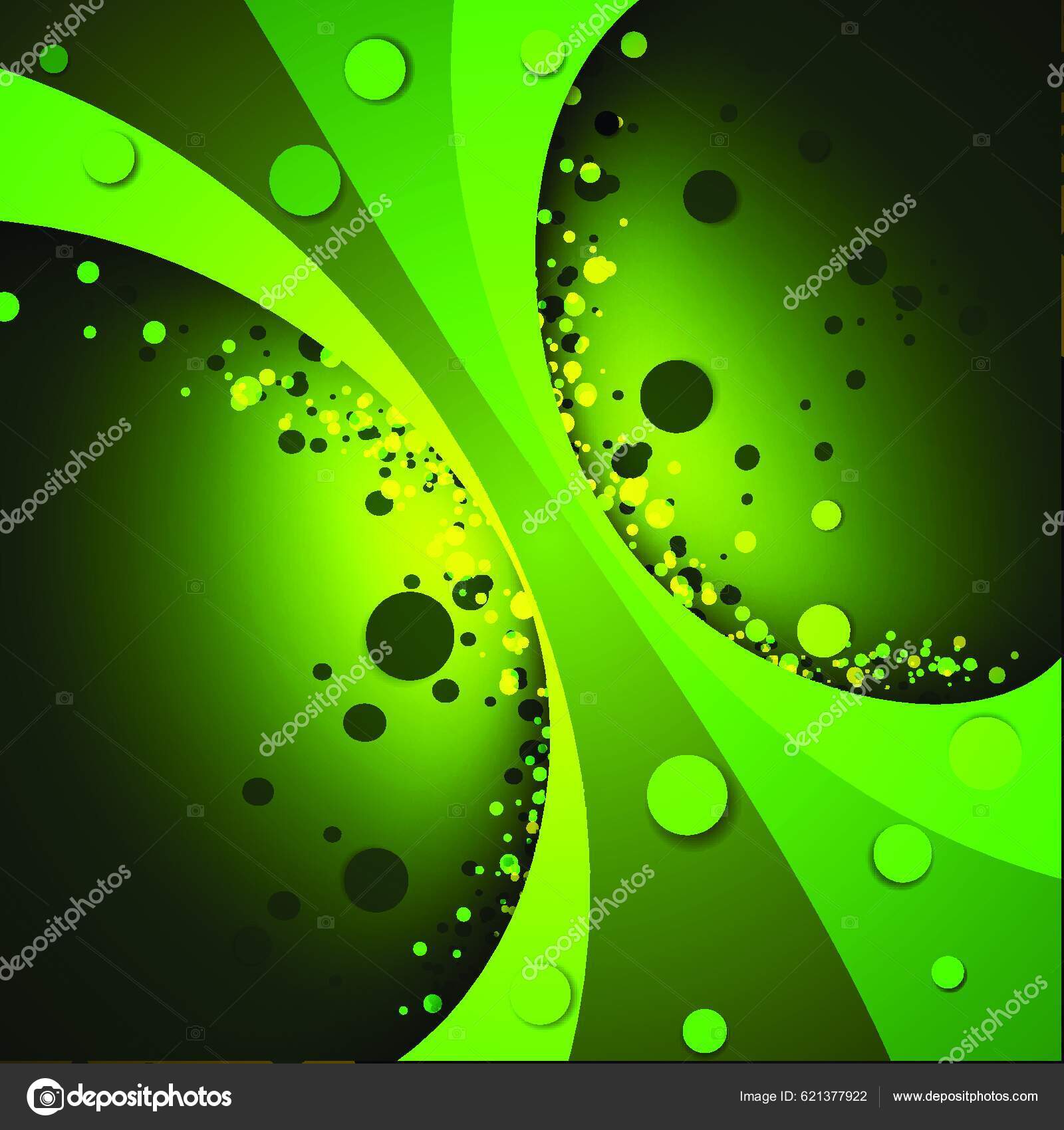 Abstract Green Background Vector Illustration Stock Vector by ©YAY ...