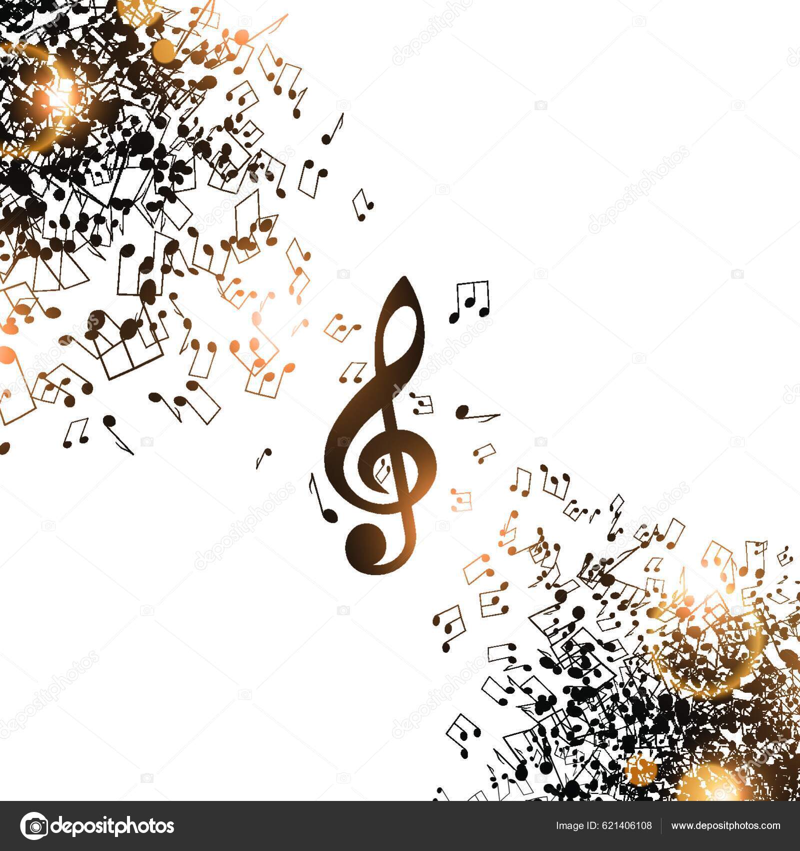 Abstract Music Background Vector Illustration Stock Vector by ©YAY ...
