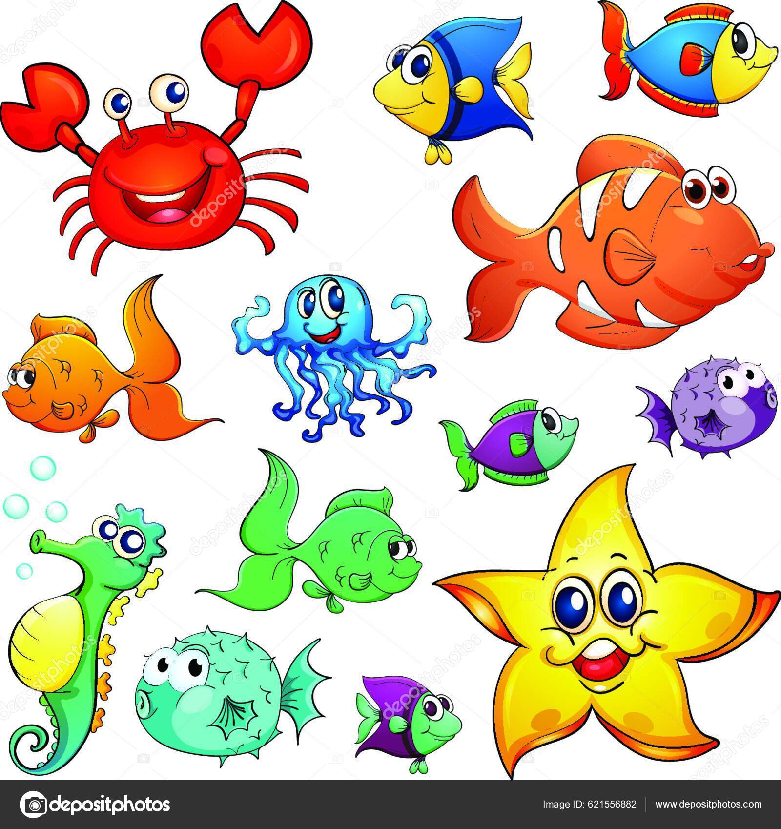 Drawings Of Sea Creatures Easy How To Draw For Kids Sea Animals: