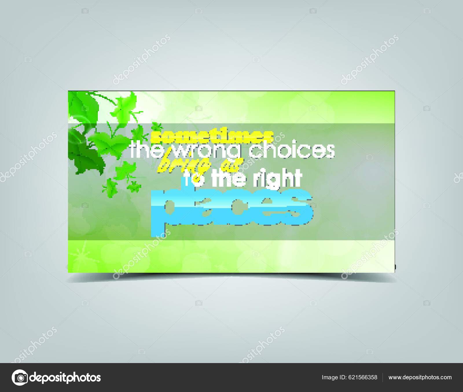 Illustration Motivational Background Stock Vector by ©YAY_Images 621566358