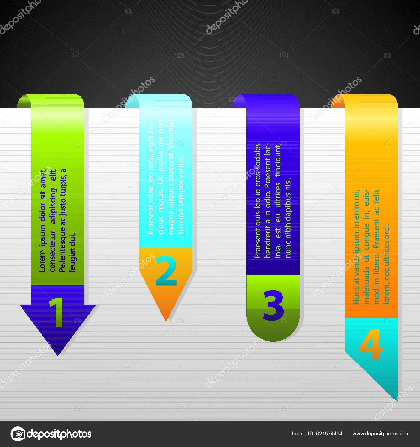 Arrow Labels Grades Stock Vector by ©YAY_Images 621574494