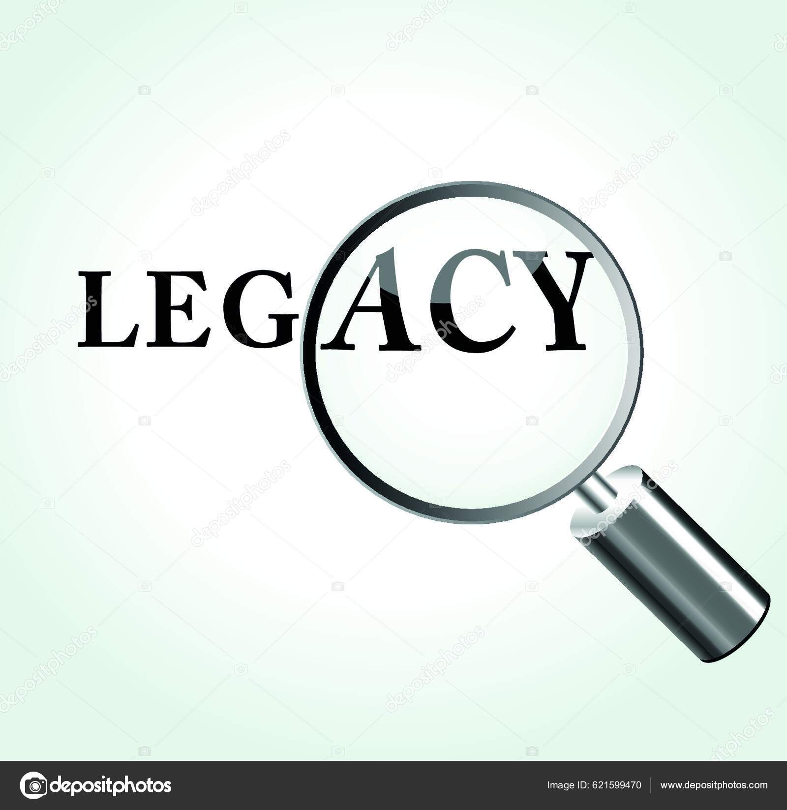 Vector Legacy Concept Illustration Stock Vector by ©YAY_Images 621599470