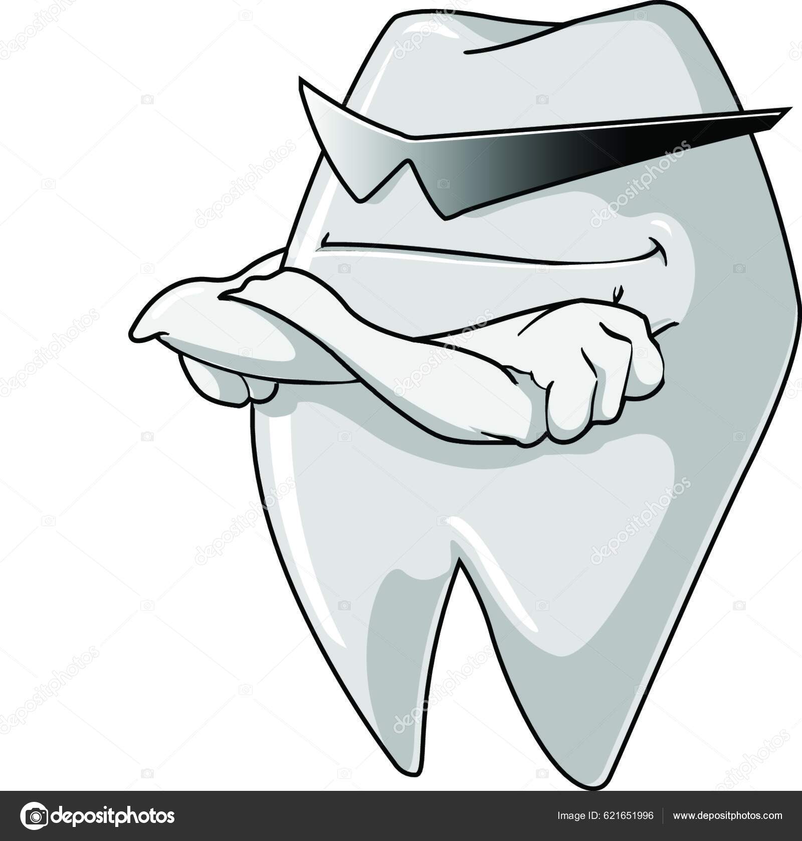 Illustration Tooth Guard Stock Vector by ©YAY_Images 621651996