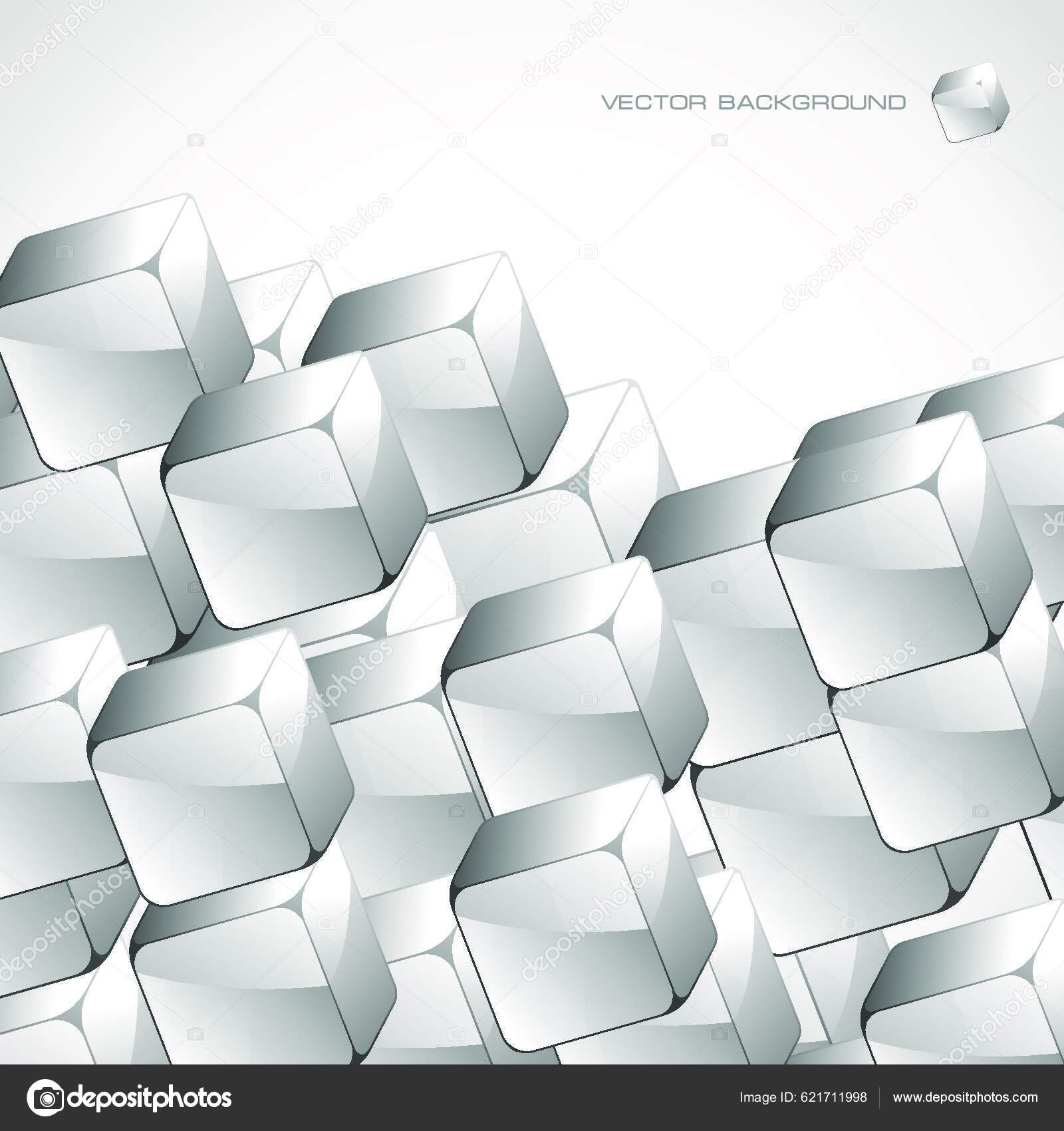 Cubes Background Vector Illustration Stock Vector by ©YAY_Images 621711998
