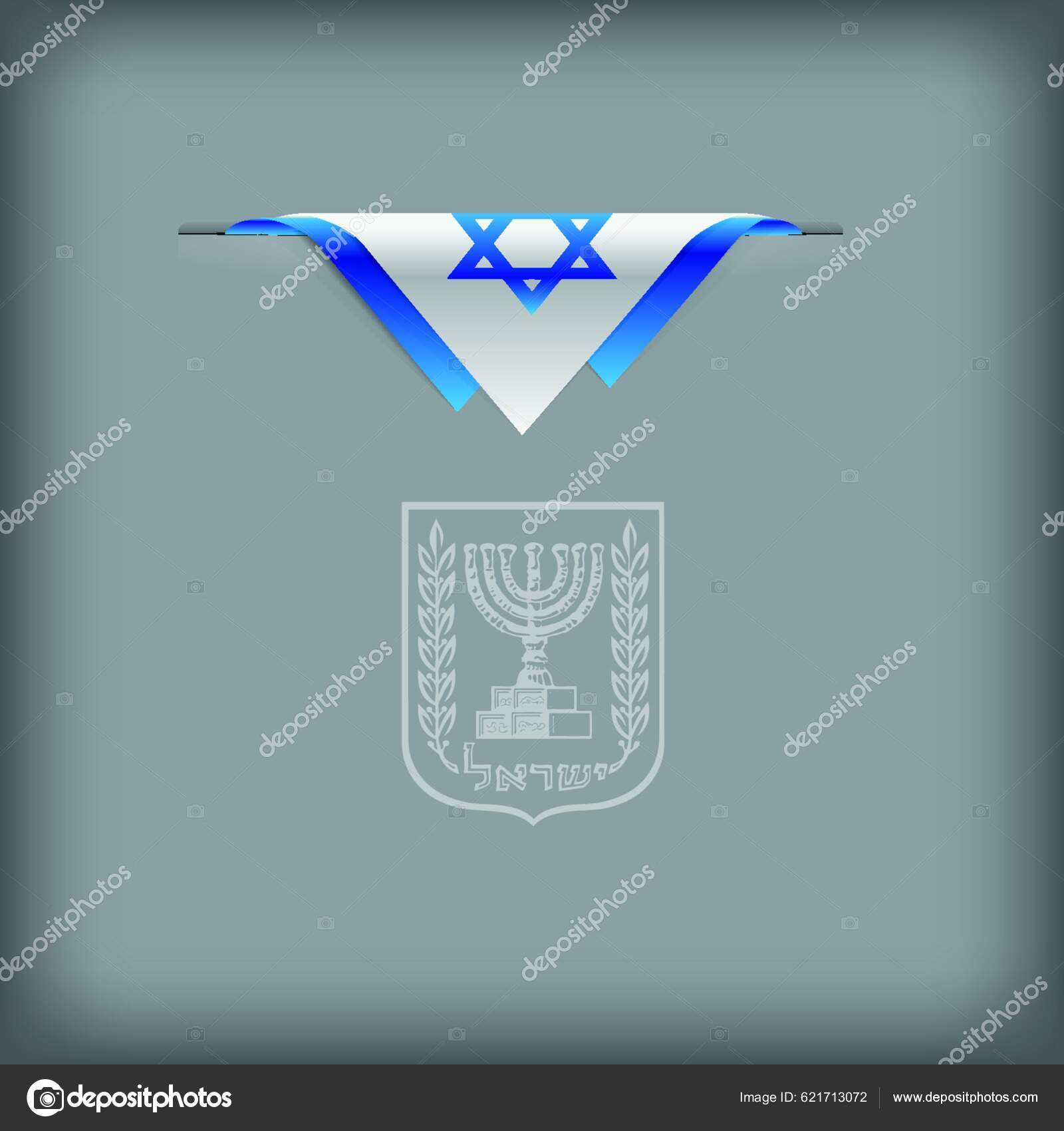Símbolos Estatales Israel Vector de stock por ©YAY_Images 621713072