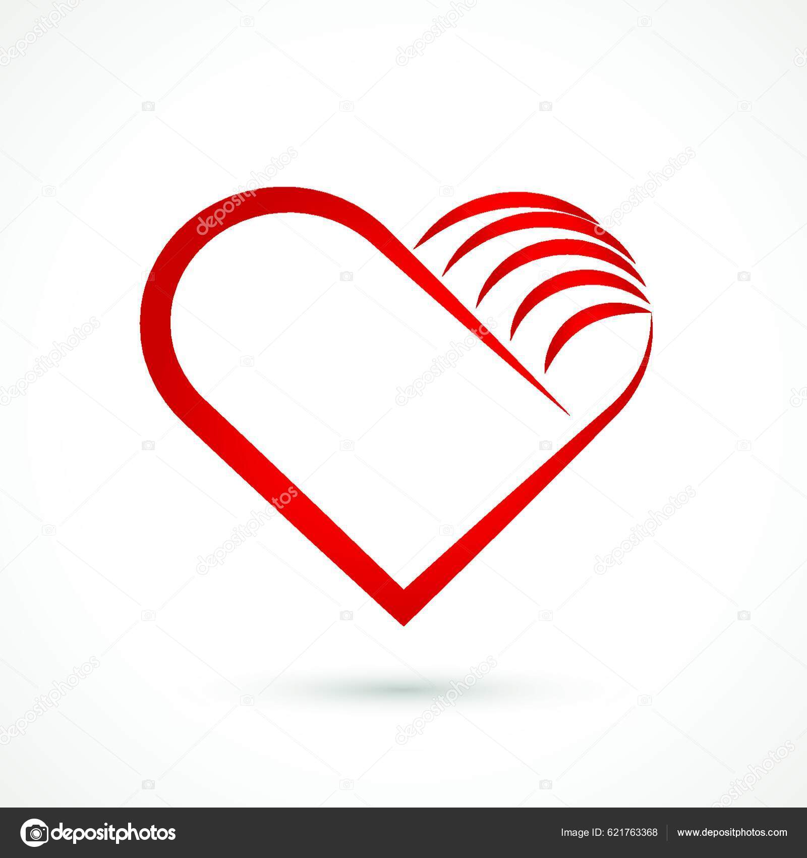 Heart Icon Web Icon Vector Illustration Stock Vector by ©YAY_Images ...