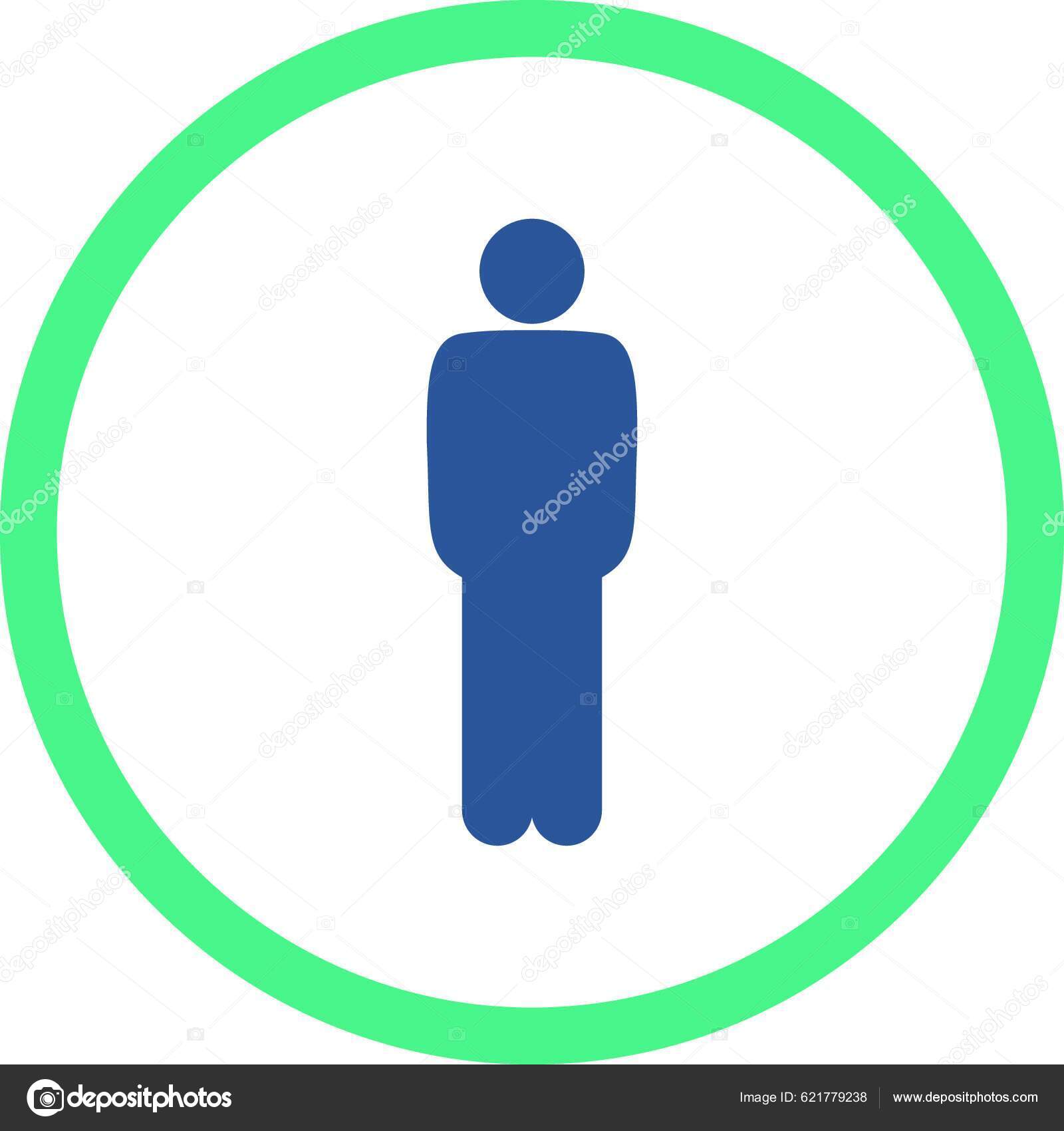 Standing Icon Vector Illustration Stock Vector by ©YAY_Images 621779238