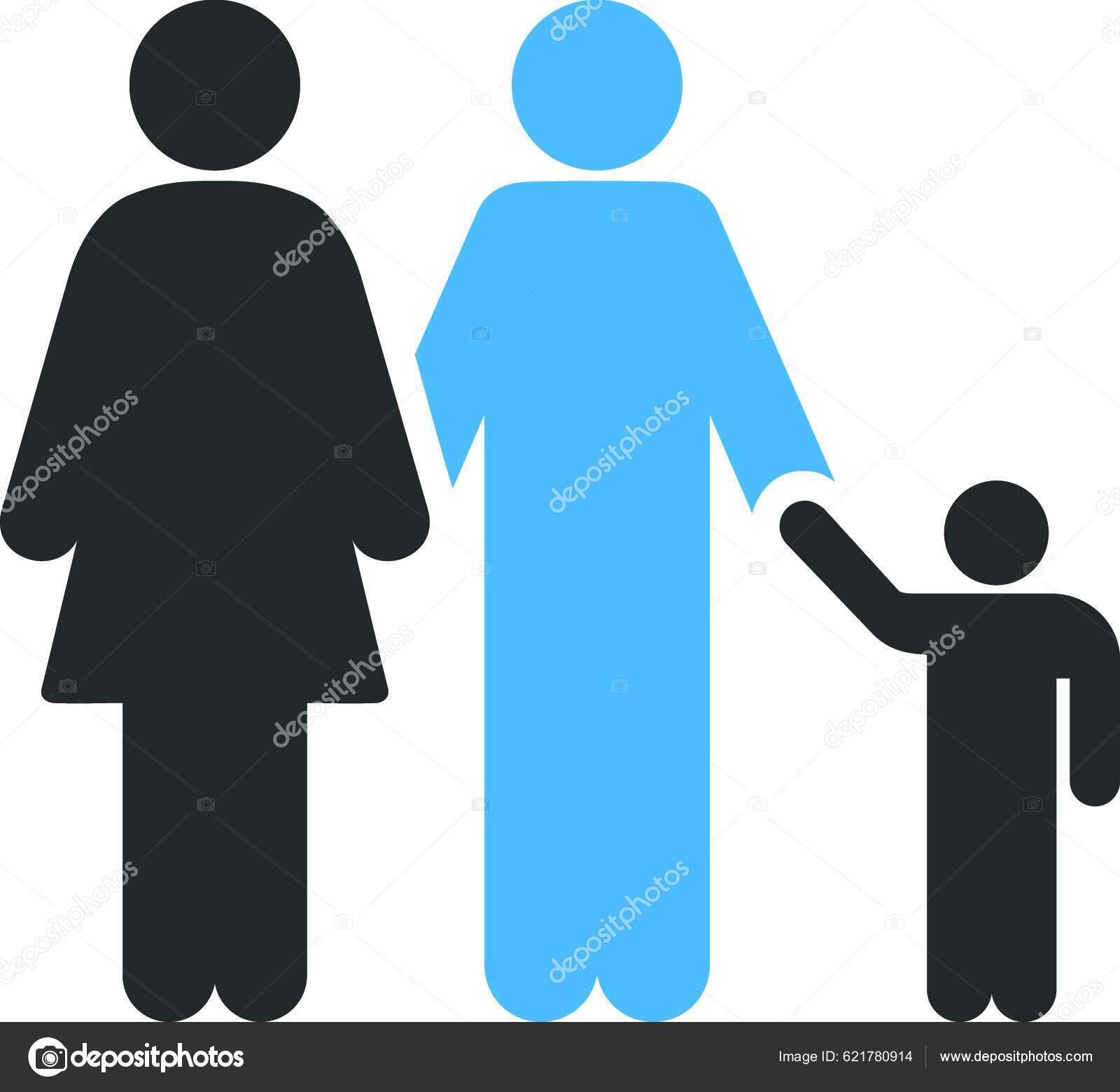 Family Icon Vector Illustration Stock Vector by ©YAY_Images 621780914 Family Icon Vector Illustration Stock Vector by ©YAY_Images 621780914