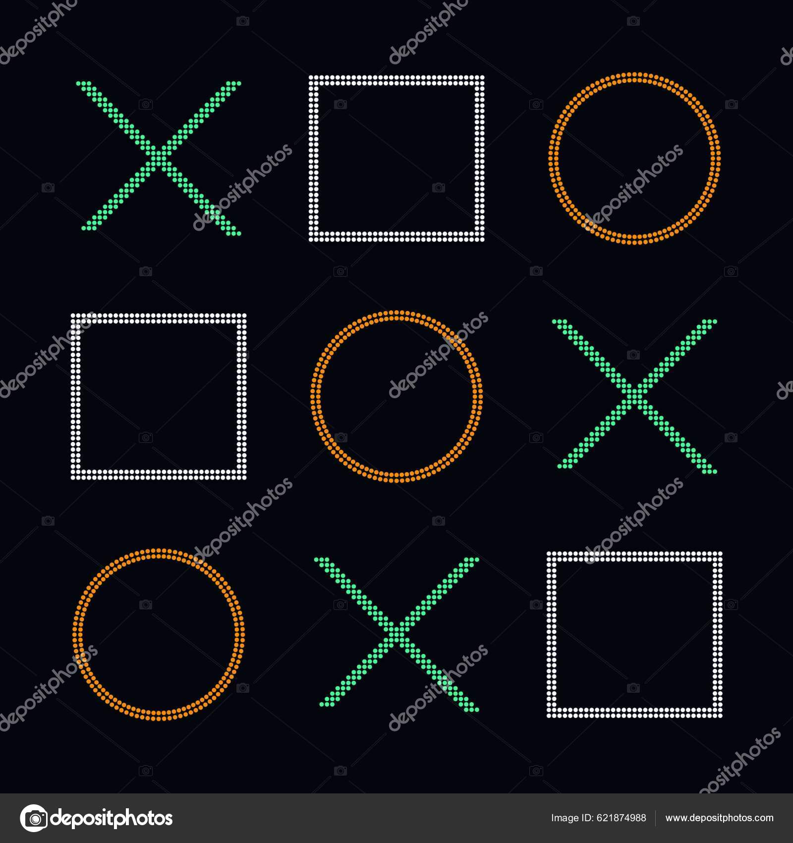 Colorful Dot Theme Art Stock Vector by ©YAY_Images 621874988