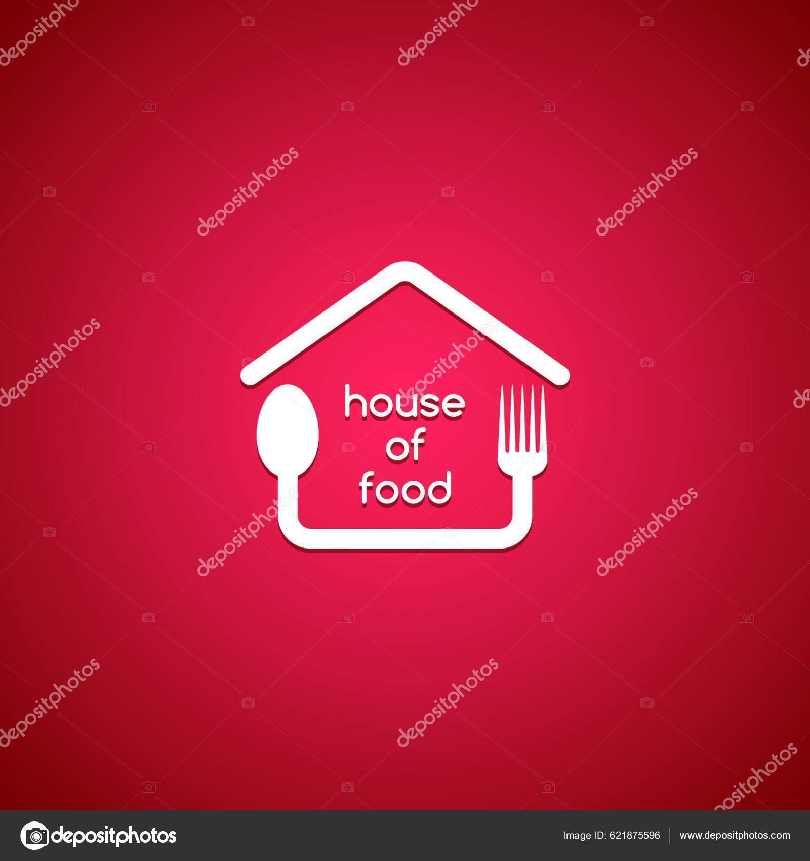 Homemade House Food Logo Template Stock Vector by ©YAY_Images 621875596