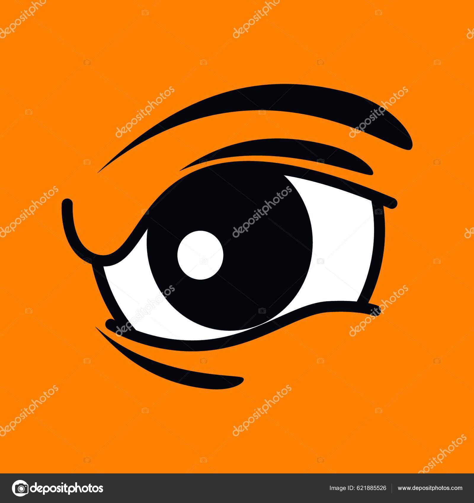 Angry Eye Illustration Vector Simple Design Stock Vector by ©YAY_Images ...